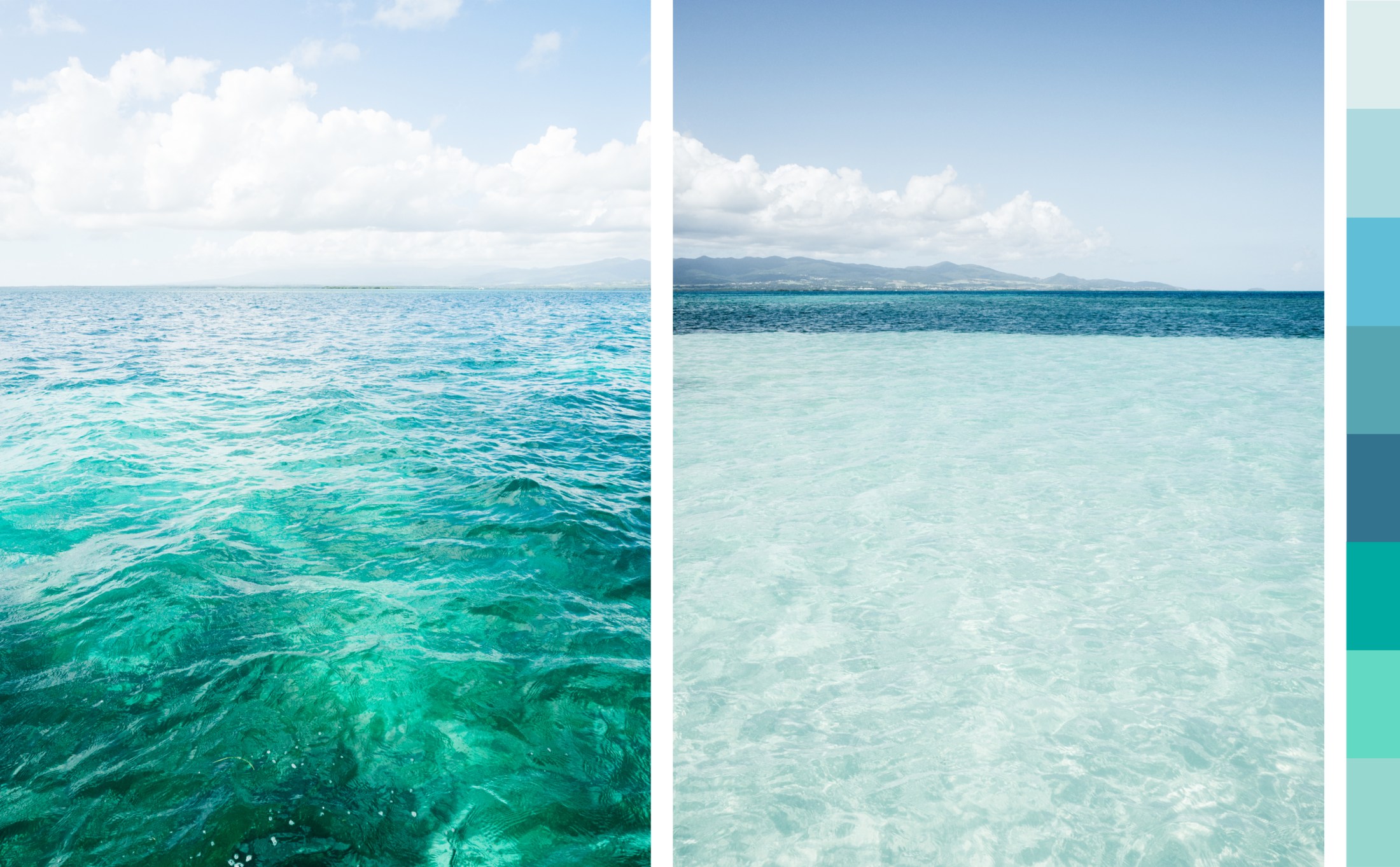Couleur bleu lagon – 1idée